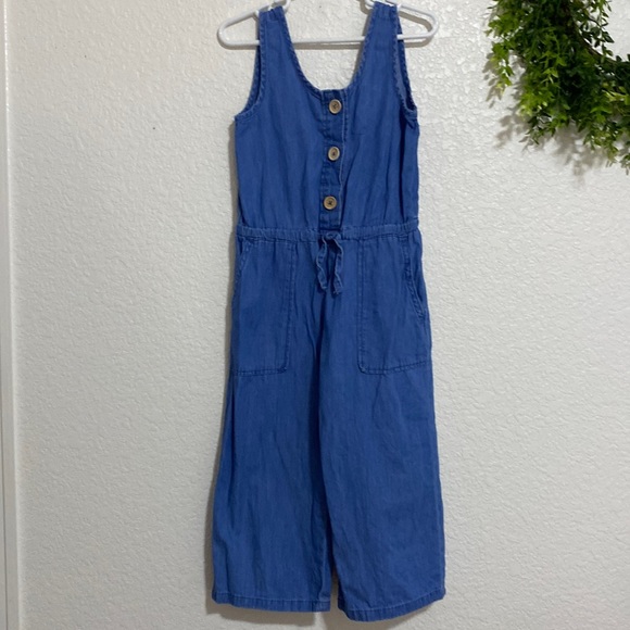 Zara | Bottoms | Zara Denim One Piece Jumpsuit Size 5 | Poshmark